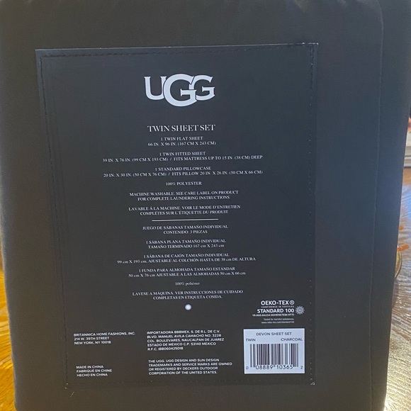 UGG | Bedding | Ugg Devon Sheets Twin Xl | Poshmark